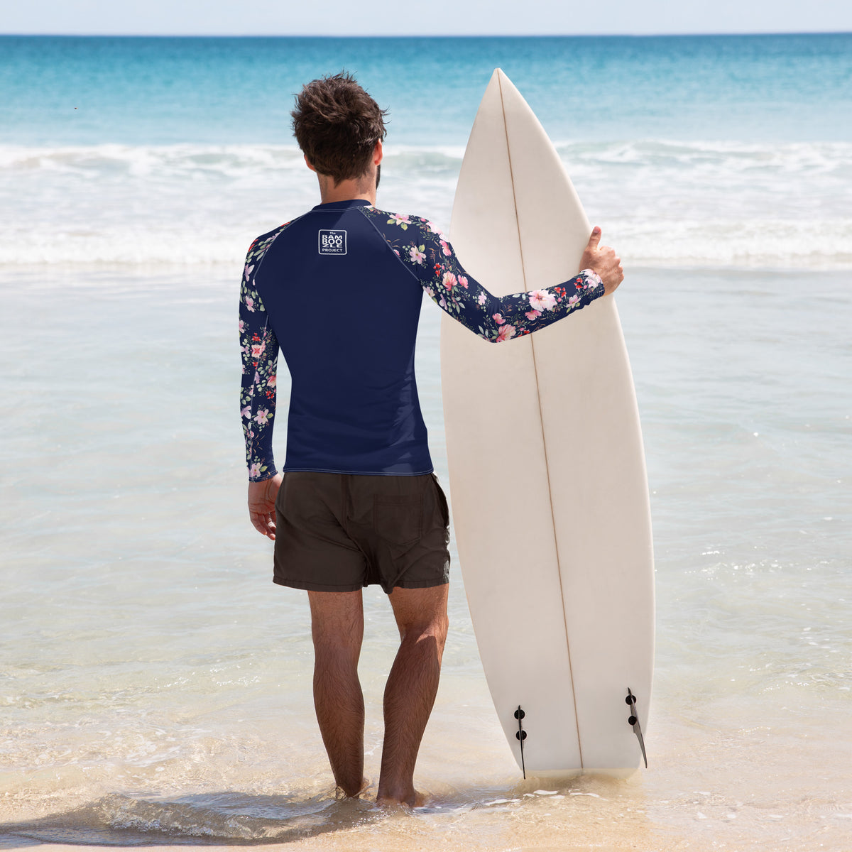 TBP Blue Floral Men's Rash Guard – The BamBoozle Project
