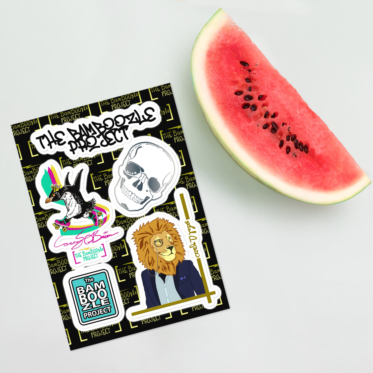 Bamboozle 6 Sticker Set – The BamBoozle Project